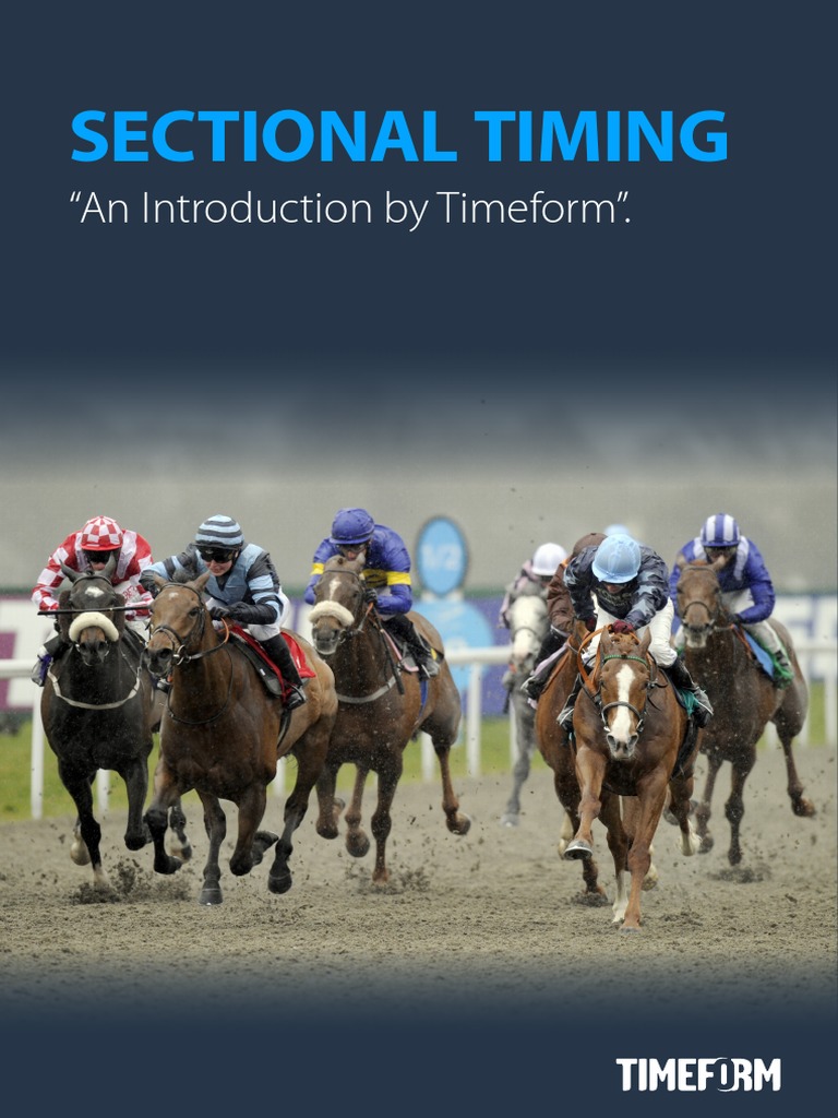 SectionalTiming_An Introduction v3 | PDF | Horse Racing | Horses