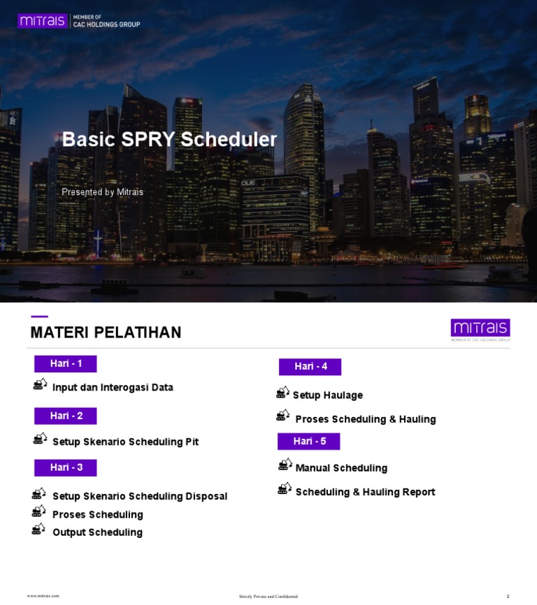 Basic SPRY Scheduler | PDF