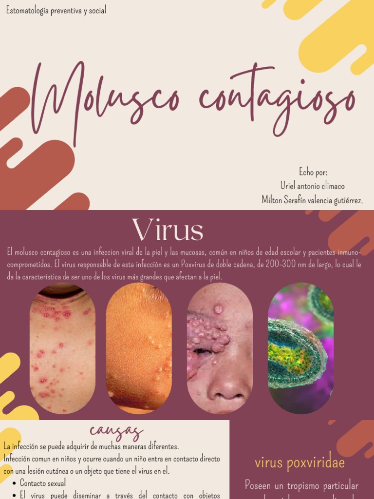 Molusco Contagioso | PDF | Virus | Salud pública