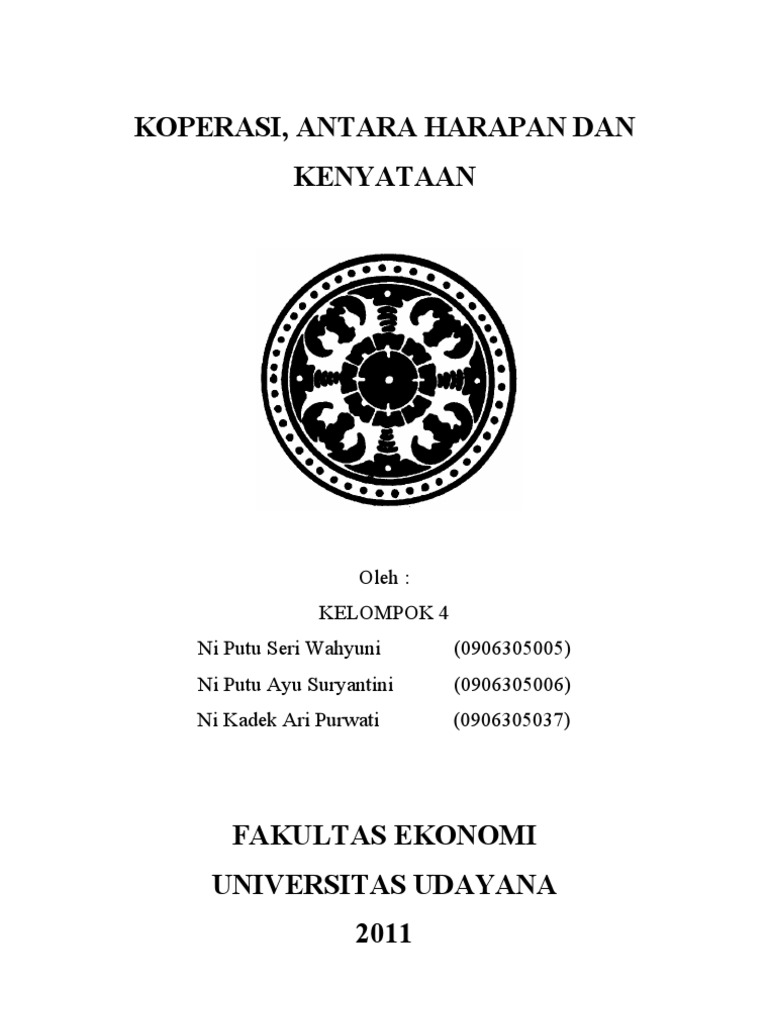 Paper Koperasi Kelompok 4 | PDF