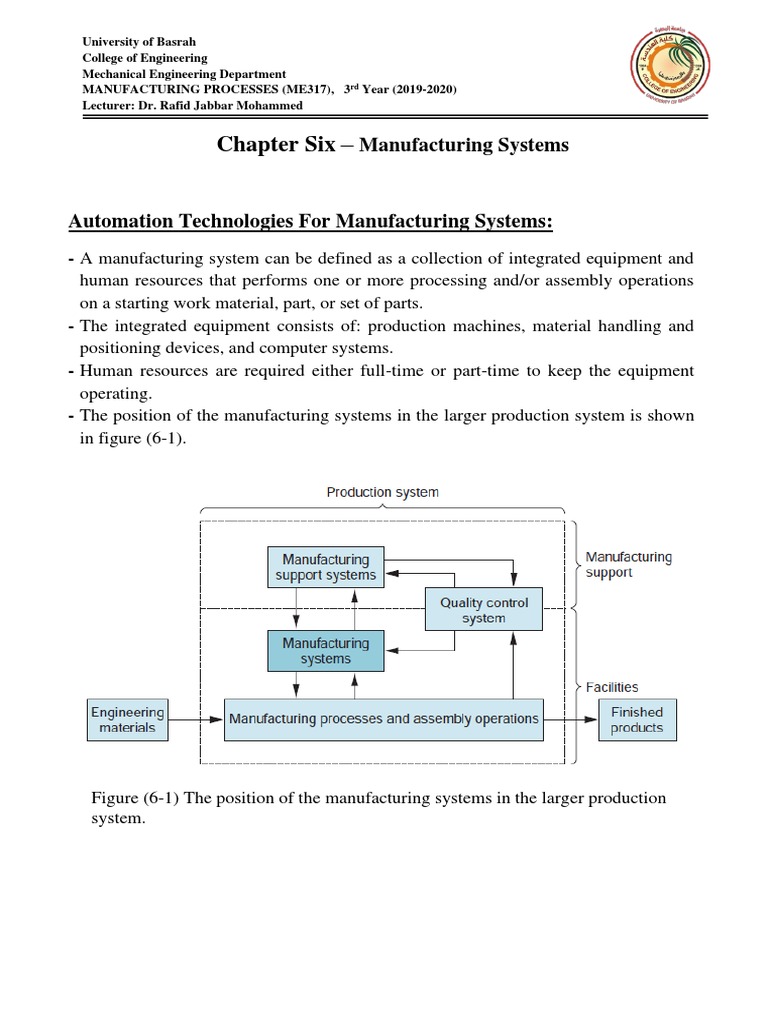 Automation Technologies in Manufacturing | PDF | Programmable Logic ...