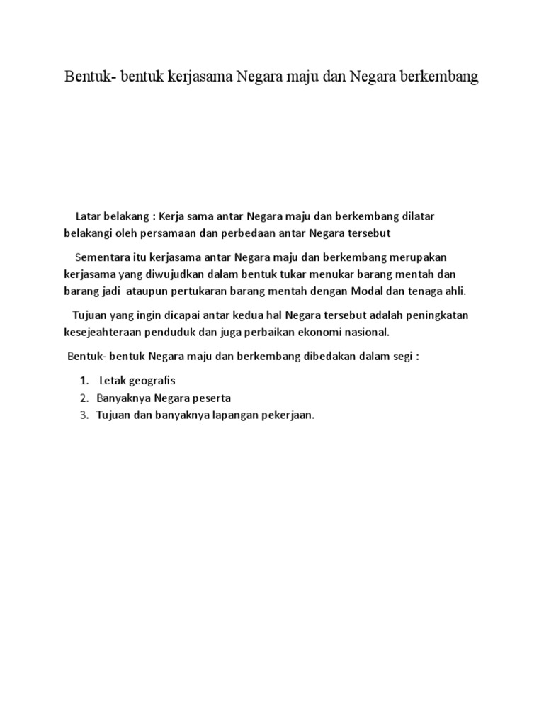 Tugas Bntuk Kerjasama | PDF | Pengelolaan Keuangan & Uang