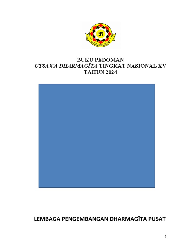 Draf Panduan Udg Nasional2024 | PDF