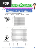 Ejercicios de Pares Ordenados en 4° Básico | PDF