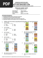 Soal Bahasa Inggris Kelas 1 SD Bab Hewan Animal - Pilihan Ganda | PDF | Young Adult