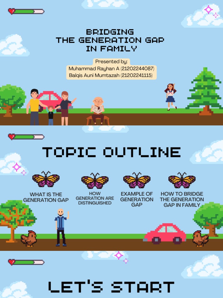 Blue Colorful Retro Vintage Illustrated Game Pixel Art Animated ...