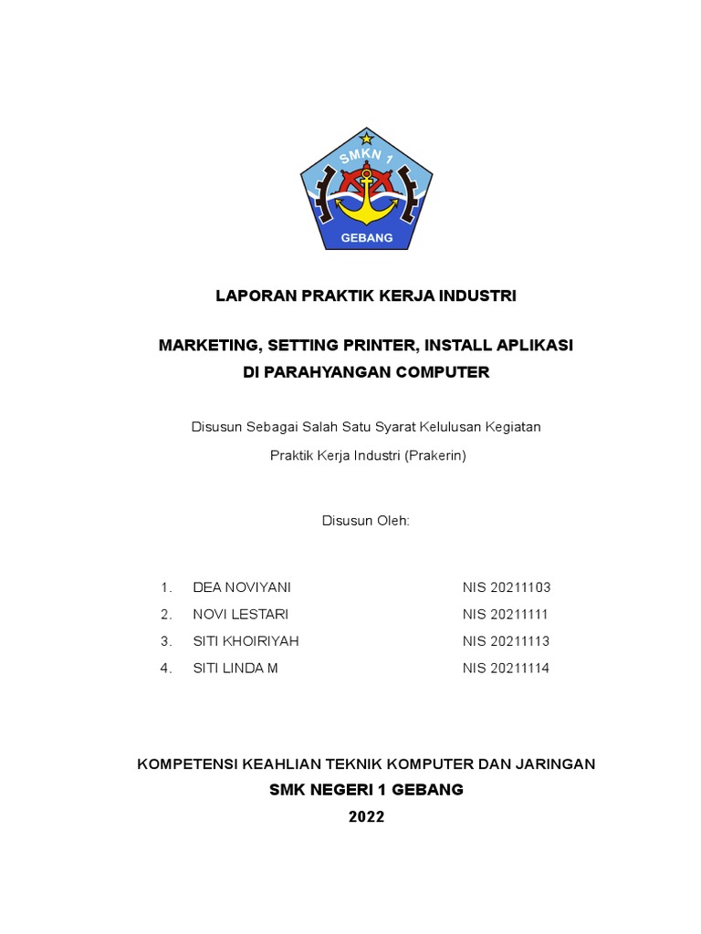 Laporan PKL - PARAHYANGAN COMPUTER | PDF | Bisnis