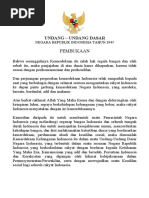 Teks Pembukaan Uud 1945 | PDF