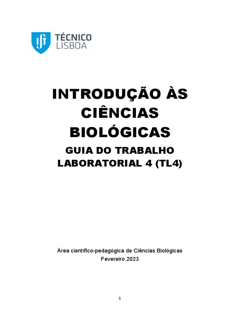 Guia Tl4 Icb Rev2023-2 | PDF | Microrganismo | Ágar