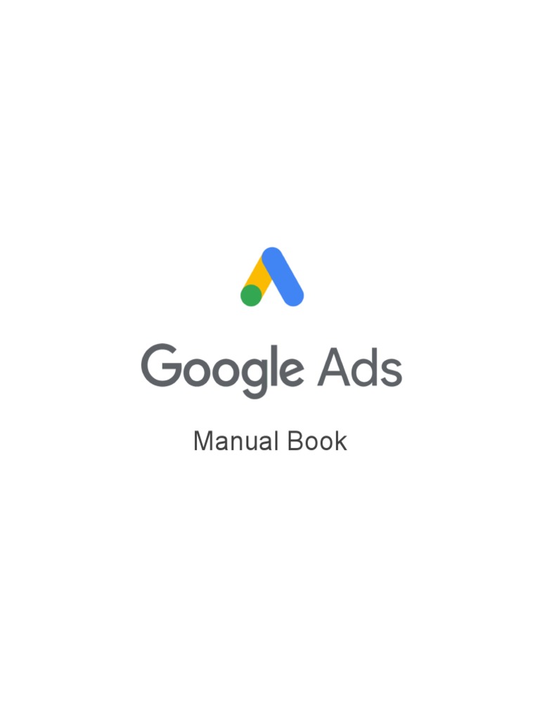 Manual Book Google Ads | PDF | Bisnis