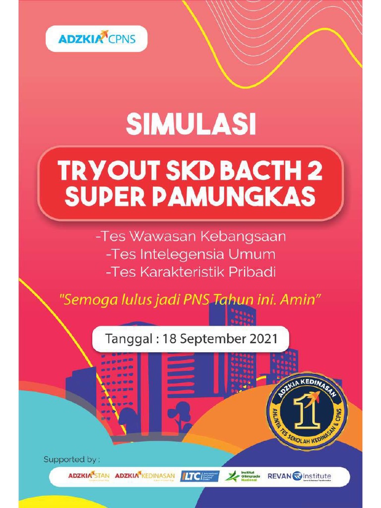 Soal Simulasi Dan Pembahasan 18 September 2021 | PDF | Politik | Ilmu Sosial