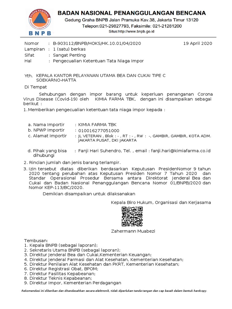 Rekomemdasi BNPB | PDF | Pengelolaan Keuangan & Uang