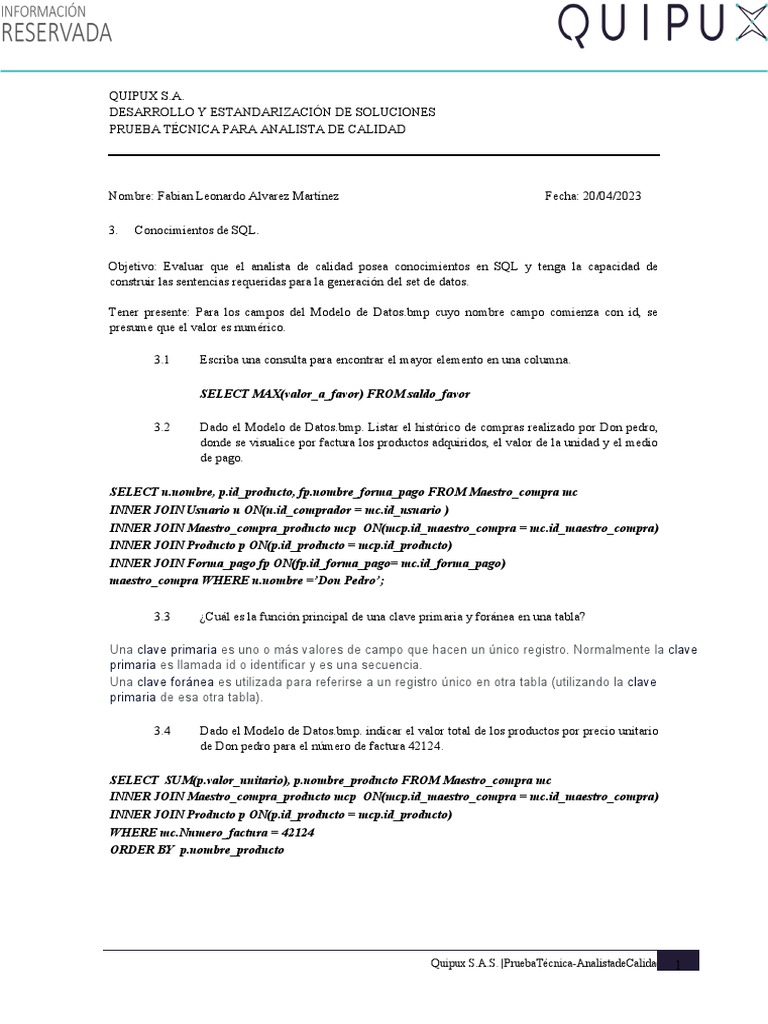Lenguaje SQL | PDF | SQL | Bases de datos