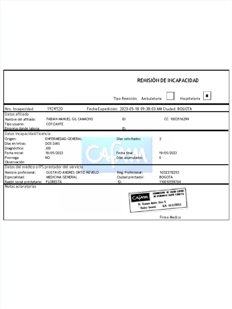 Excusa Medica Fabixxx Pdf