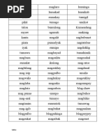 Sports Lingo - Tagalog | PDF