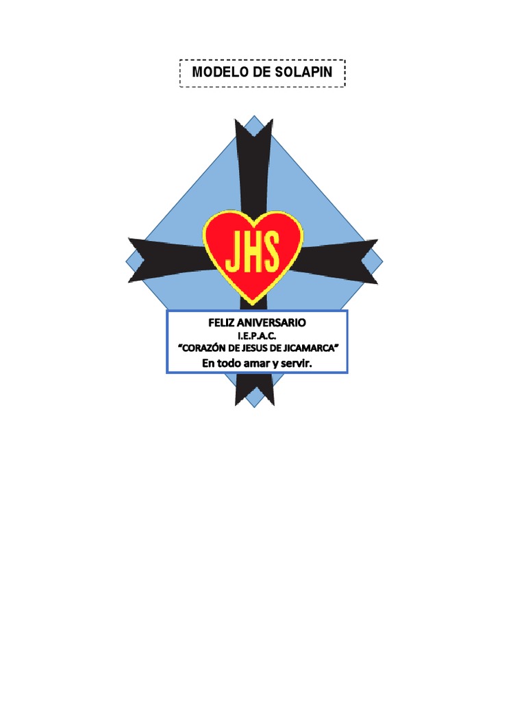 Modelo y Moldes de Solapín | PDF