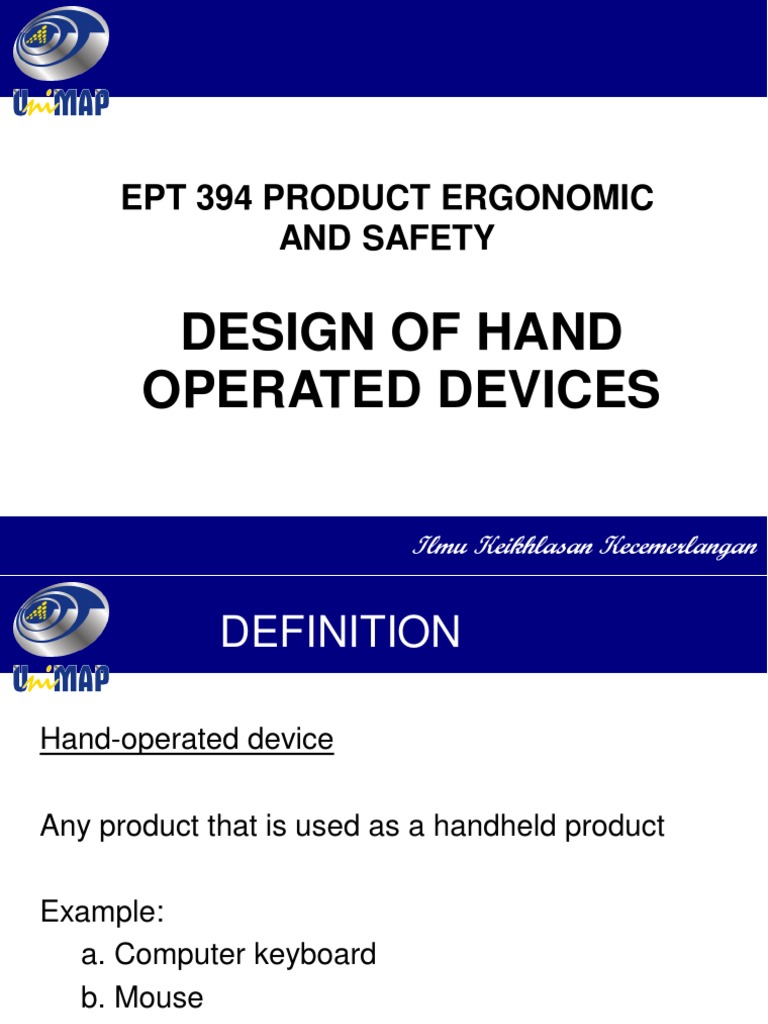 Design of Hand Operated Devices | Download Free PDF | Elbow | Personal ...