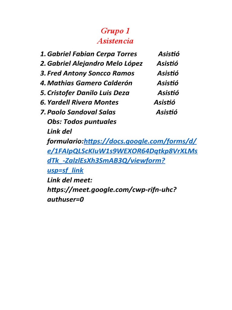 Grupo 1 Trabajo Grupal de Matematica | PDF