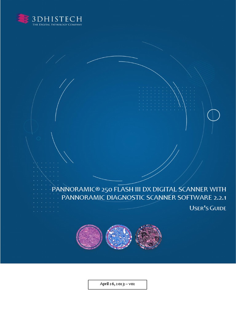 Ug 003 DX 2 2 1 en v02 Pannoramic 250 Flash III DX Digital Scanner ...