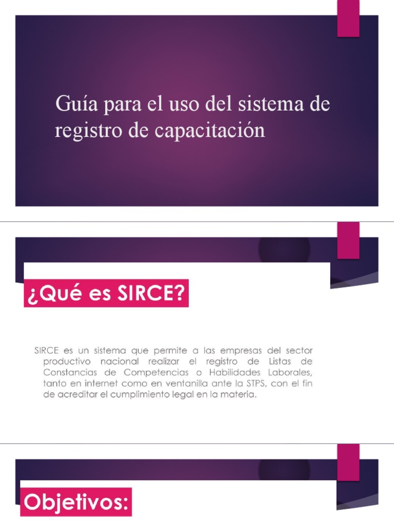 Guía para El Uso Del SICER | PDF