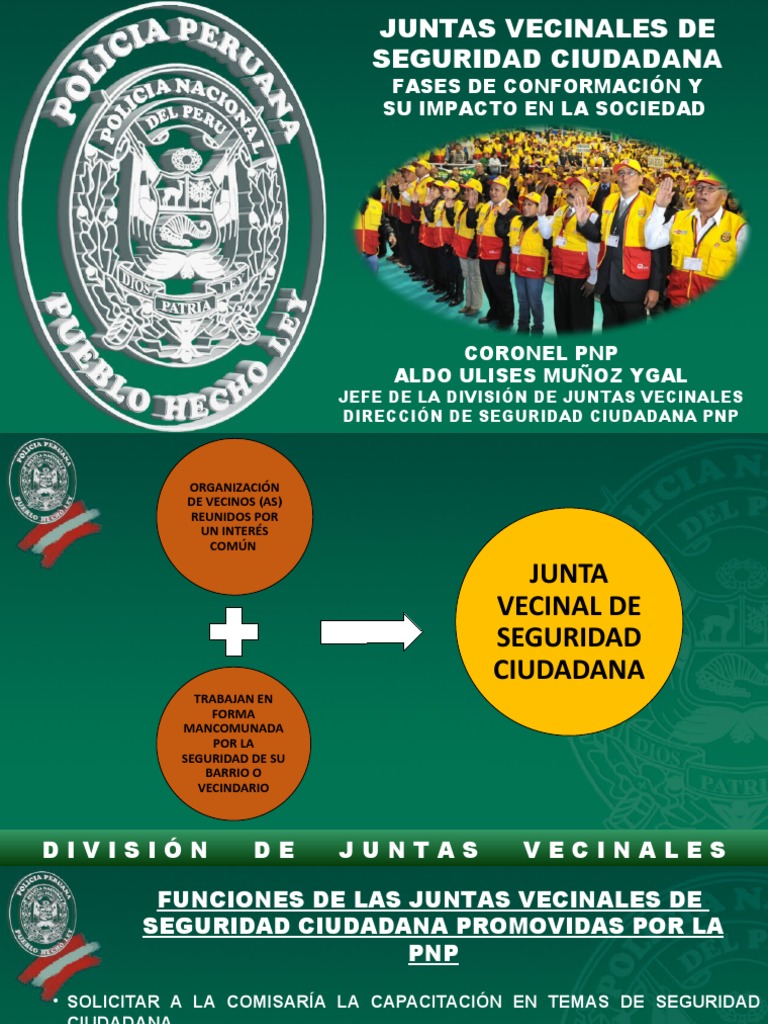 Exposicion Manual Juntas Vecinales | PDF | Comunidad andina | América ...