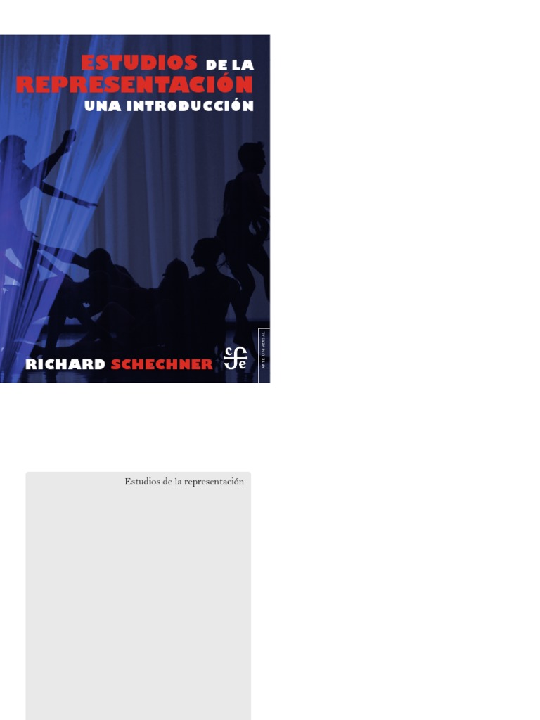 Introducción a los Estudios de Performance | PDF | Arte de performance ...