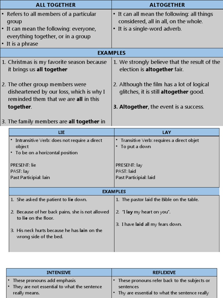 Let Review | PDF | Subject (Grammar) | Verb