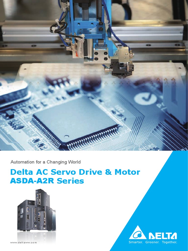1 Delta Ia-Asda Asda-A2r C | PDF | Electric Motor | Servomechanism