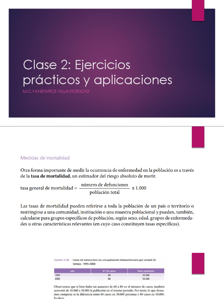 Clase 2 - Ejercicios Prácticos | PDF