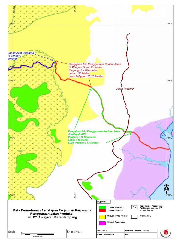 Map Hauling Iup Jetty | PDF