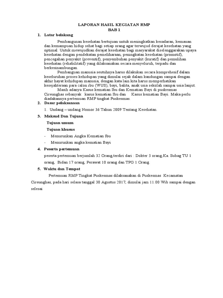 Hasil RMP | PDF