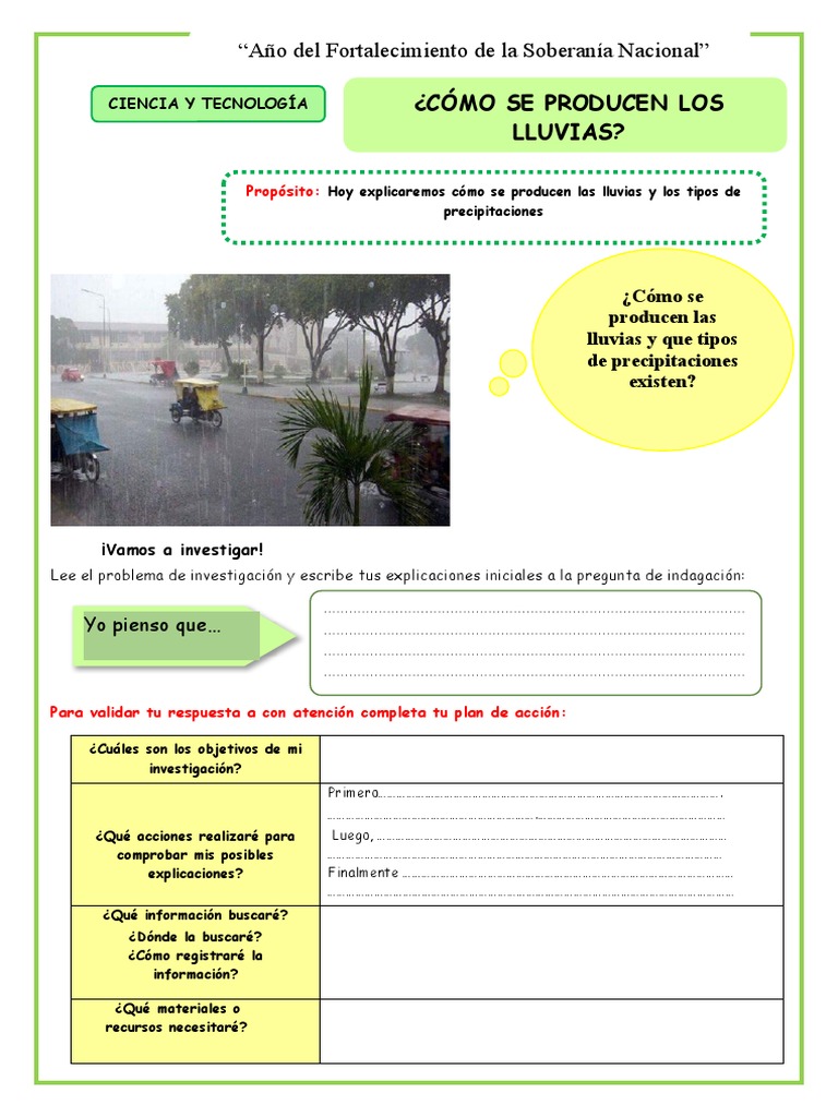 Ficha-Mart-Cyt-¿Cómo Se Producen Las Lluvias | PDF | Precipitación ... Ficha-Mart-Cyt-¿Cómo Se Producen Las Lluvias | PDF | Precipitación ...