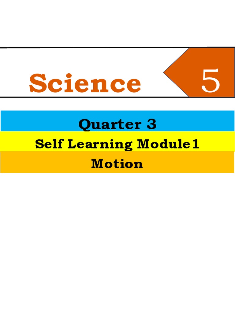 Science 5 q3 Module 1 | PDF | Force | Time