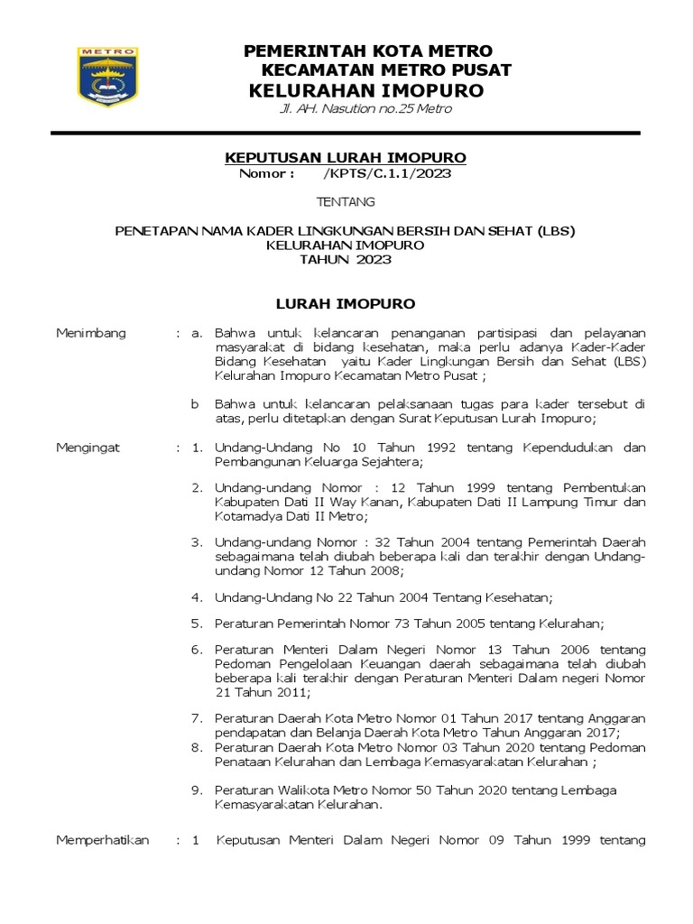 SK LBS 2023 Imopuro | PDF