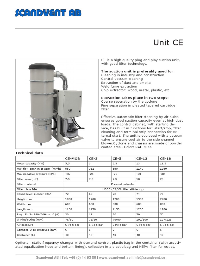 04 Vacuum Pump With Filter Data Sheet | PDF | Vacuum Cleaner ...