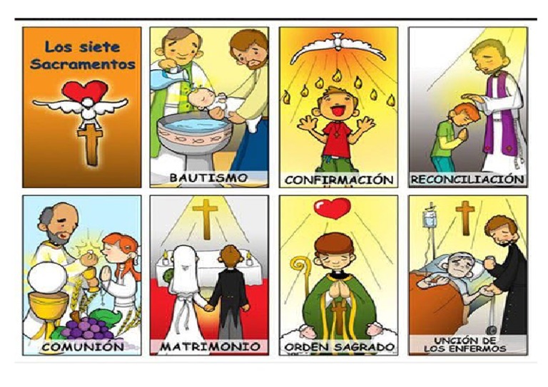 Los Sacramentos de La Iglesia Católica | PDF