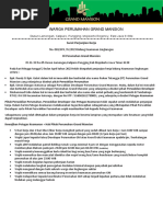 Format Hand Over Pekerjaan | PDF