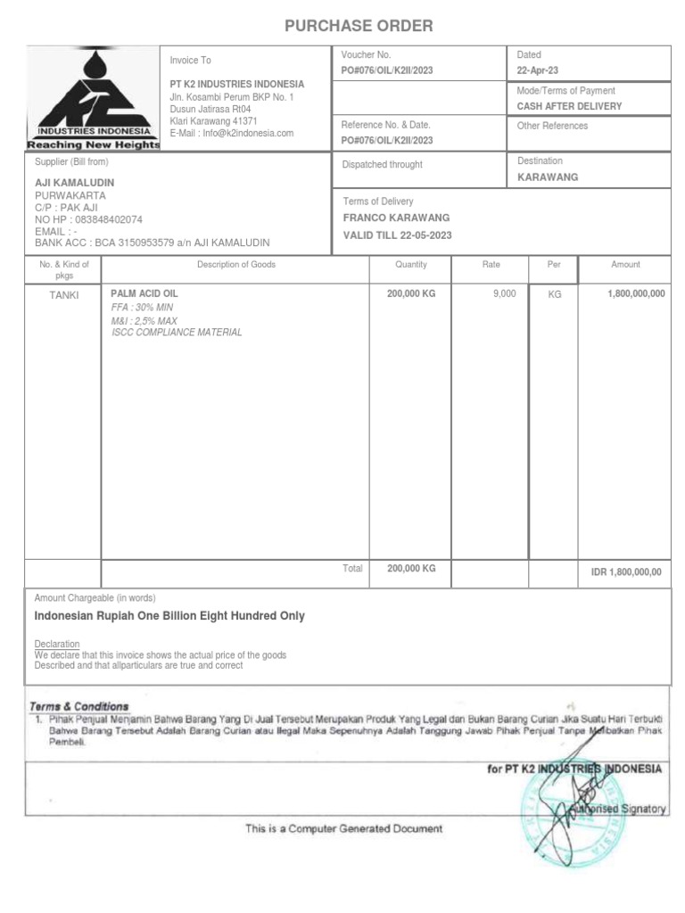 PO#076 Pre Order | PDF