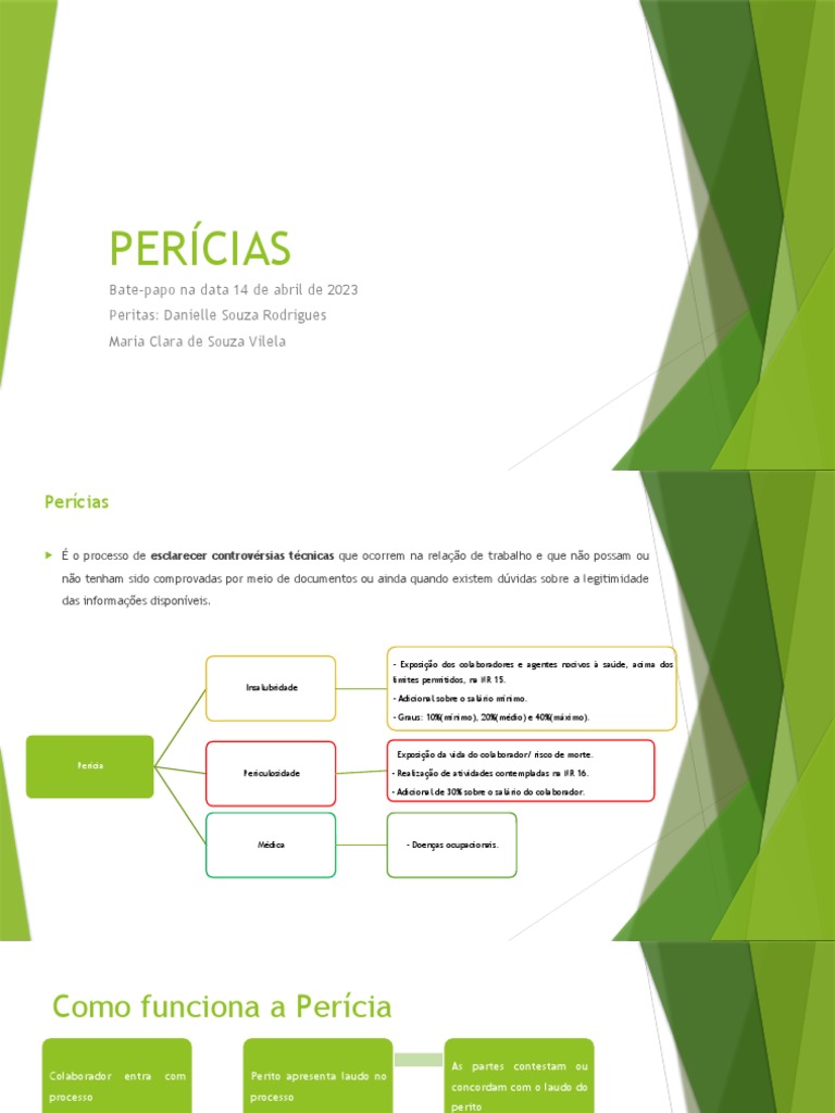 Perícias | PDF