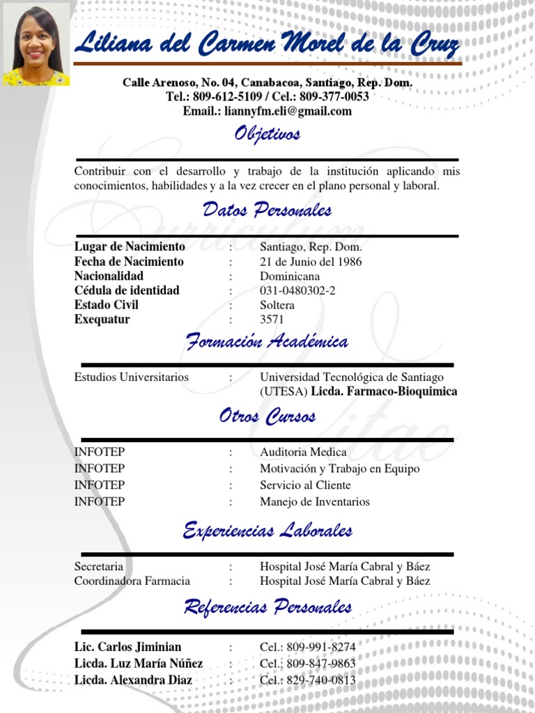 CV Liliana Morel (2022) | PDF