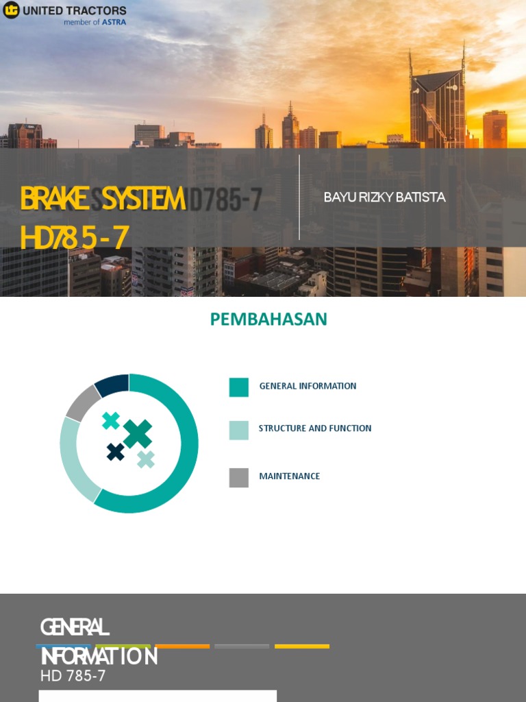 Brake System Hd785-7 - Bayu Rizky Batista | PDF