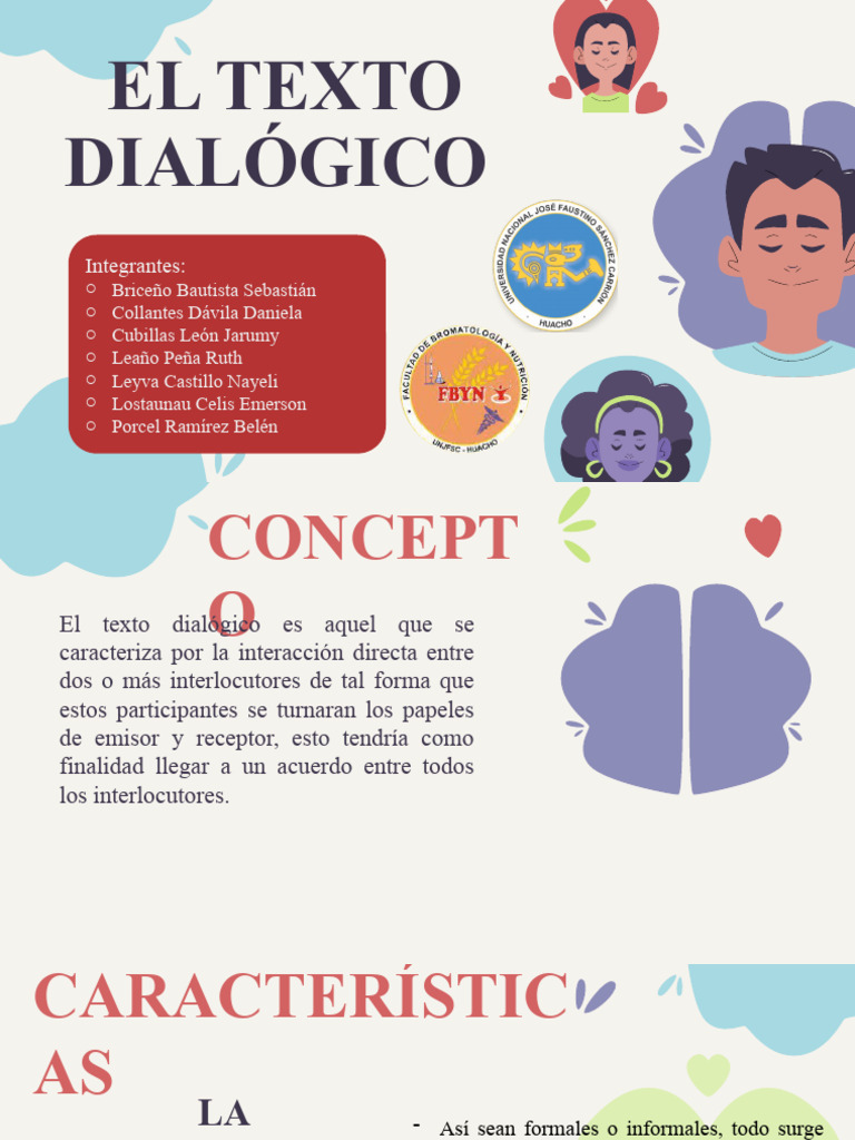 Ejemplos y Estructura del Texto Dialógico | PDF | Dieta | Nutrientes
