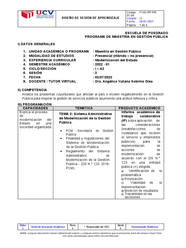 Sesión 2 | PDF