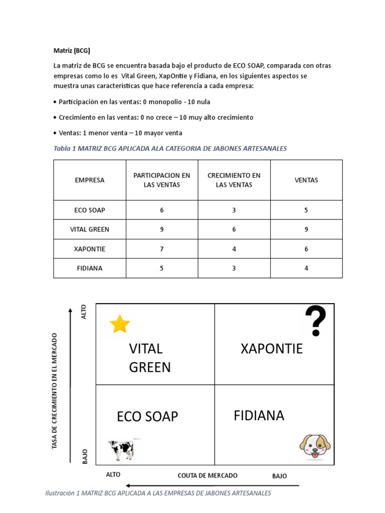 Matriz BCG | PDF