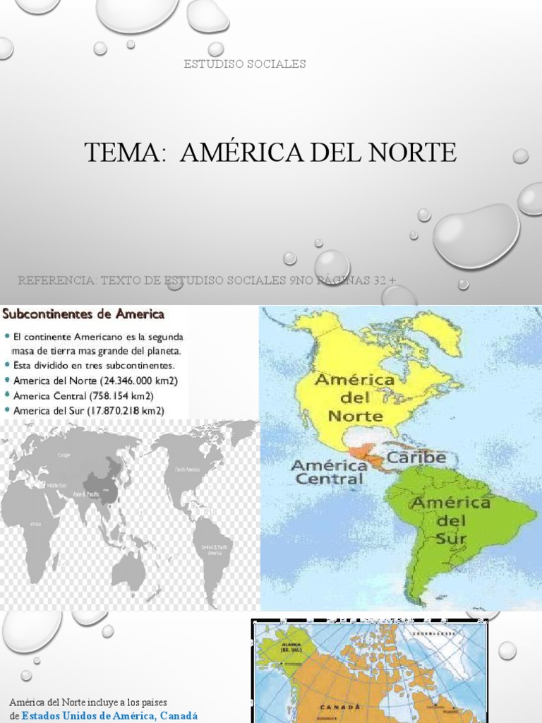 9no t6 América Del Norte | PDF | Américas | Centroamérica