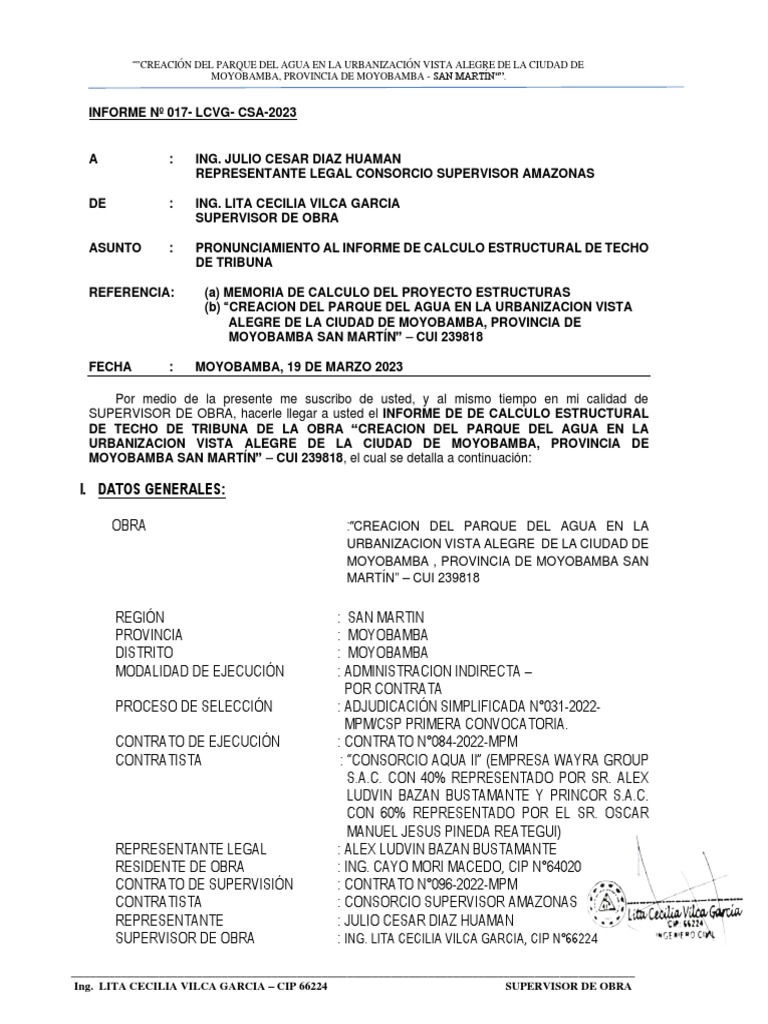 Informe #17-Techo | PDF