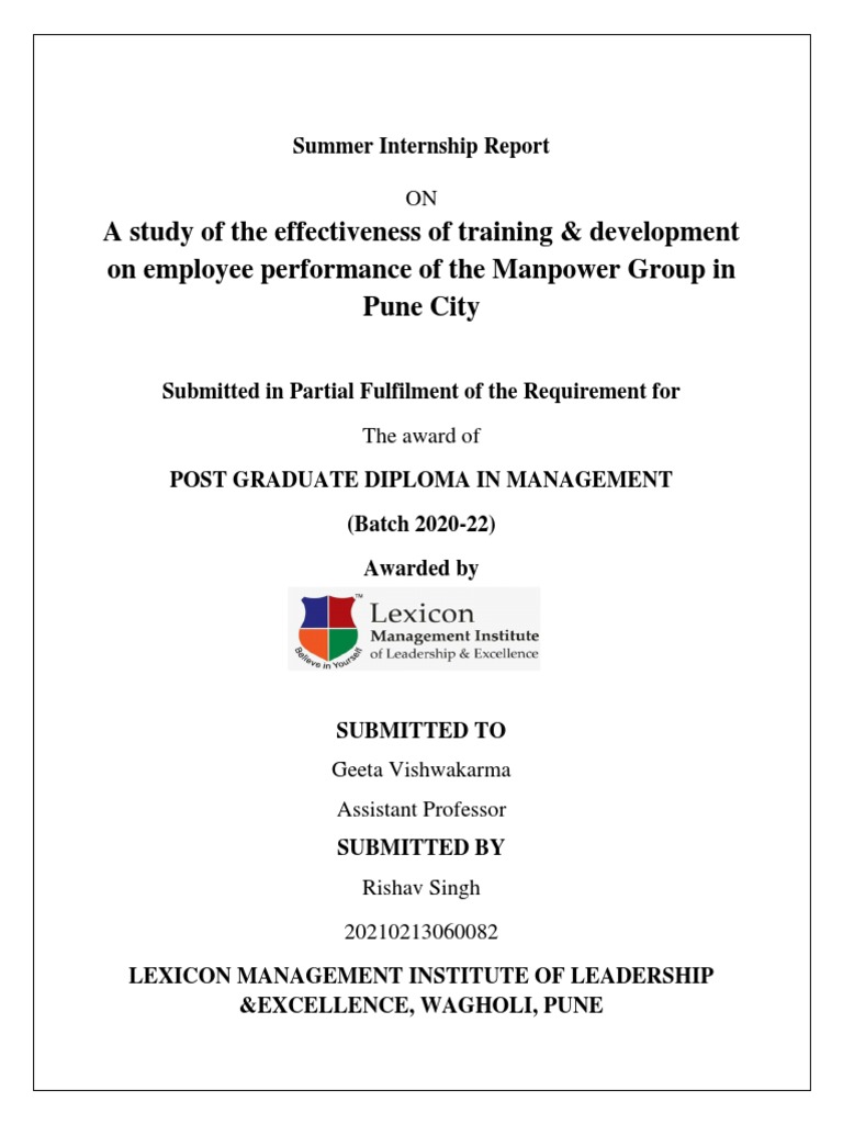 CRLI Report | PDF | Methodology | Consultant