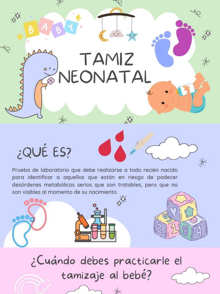 Tamiz Neonatal | PDF | Especialidades Medicas | Medicina CLINICA