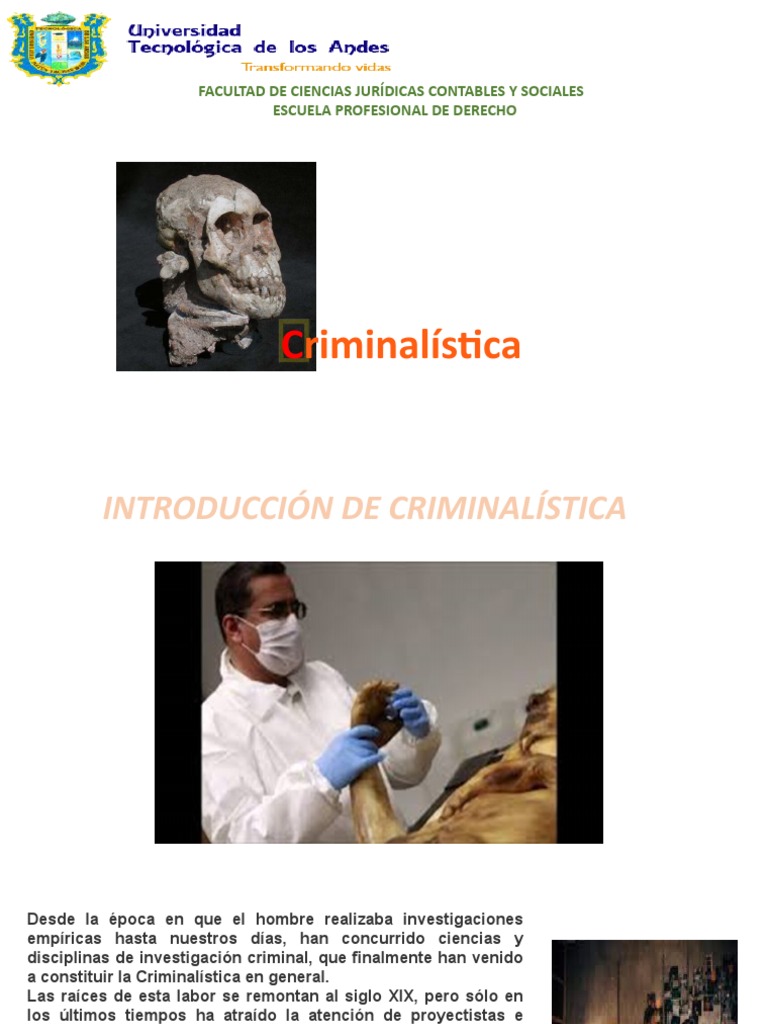 2 Clase - Criminalistica | PDF | Evidencia