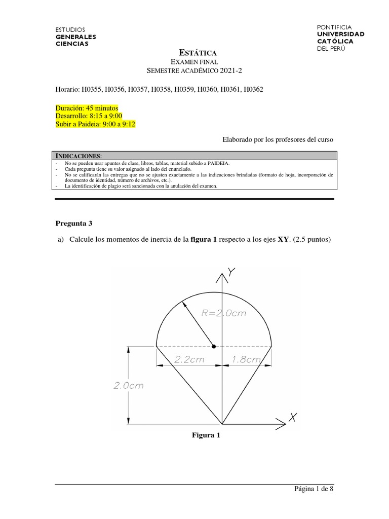 Ing135 2021 2 Ex1 P3 | PDF | Ciencias fisicas